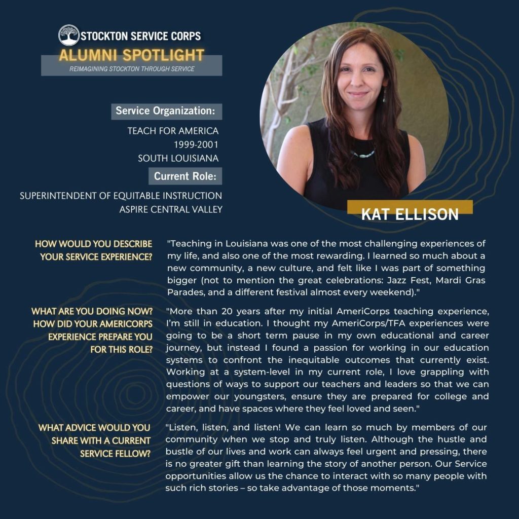 Alumni - Stockton Service Corps